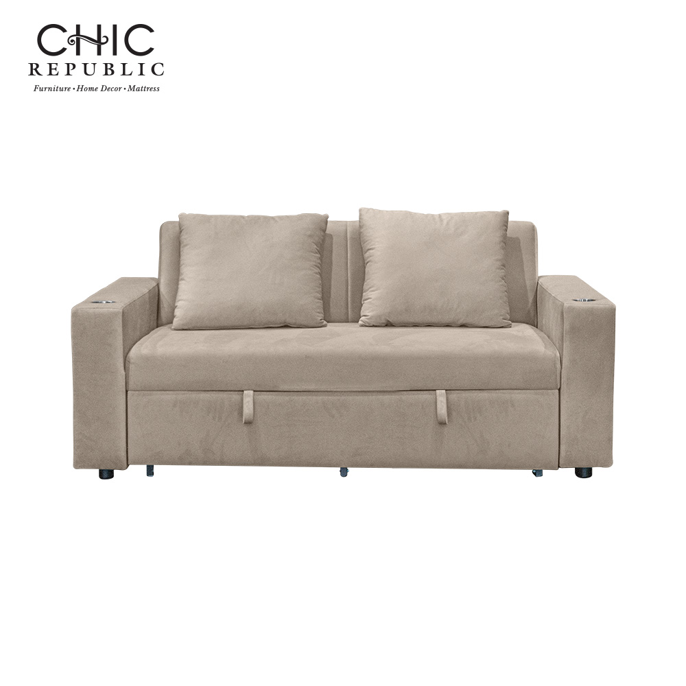 CHIC REPUBLIC โซฟาเบด รุ่น COVE/3 3 ที่นั่ง 195 cm fabric แซนด์ ...