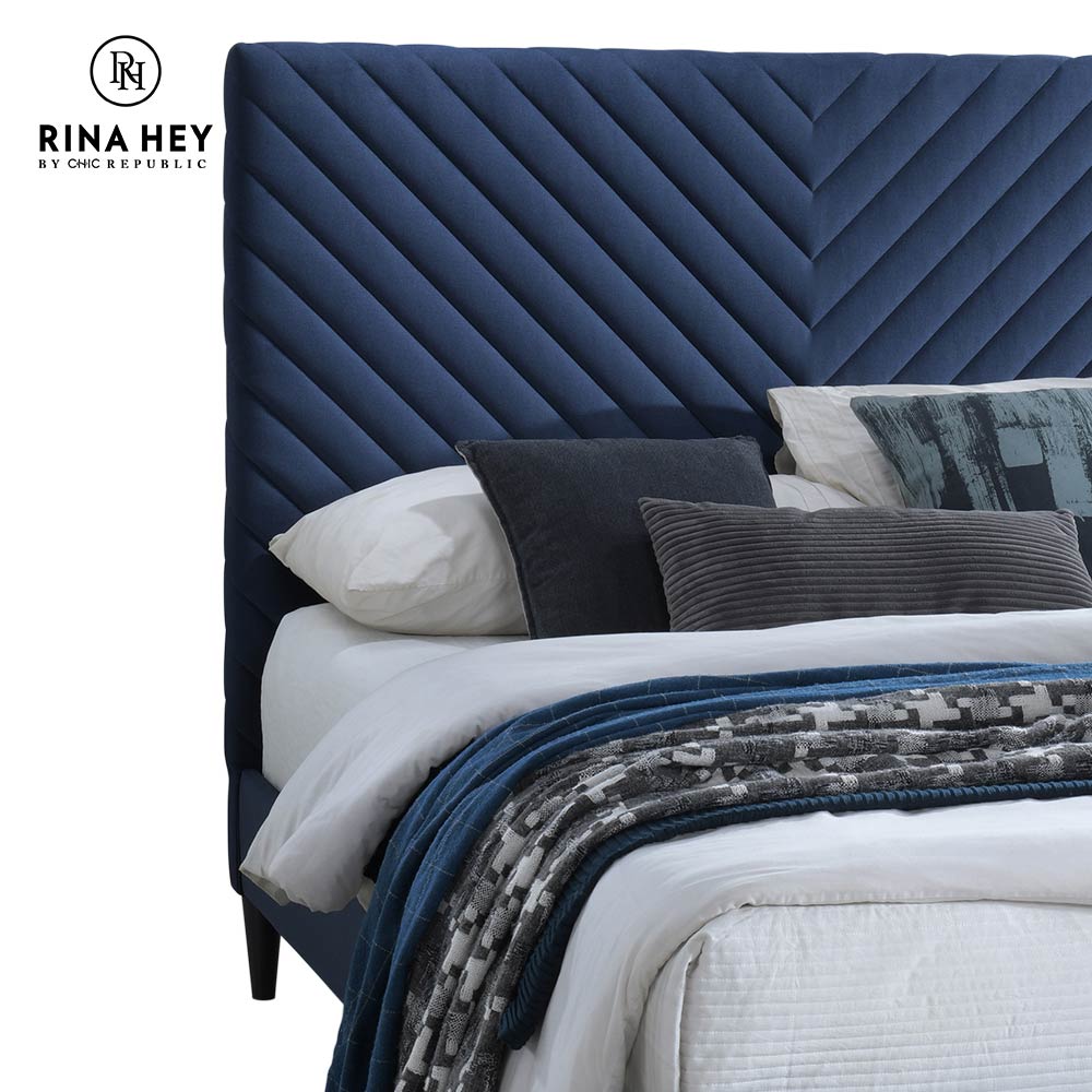 Rina Hey เตียง รุ่น SLEEPER/150 ขนาด 5 ฟุต - สี น้ำเงิน - บริษัท ชิค รี ...