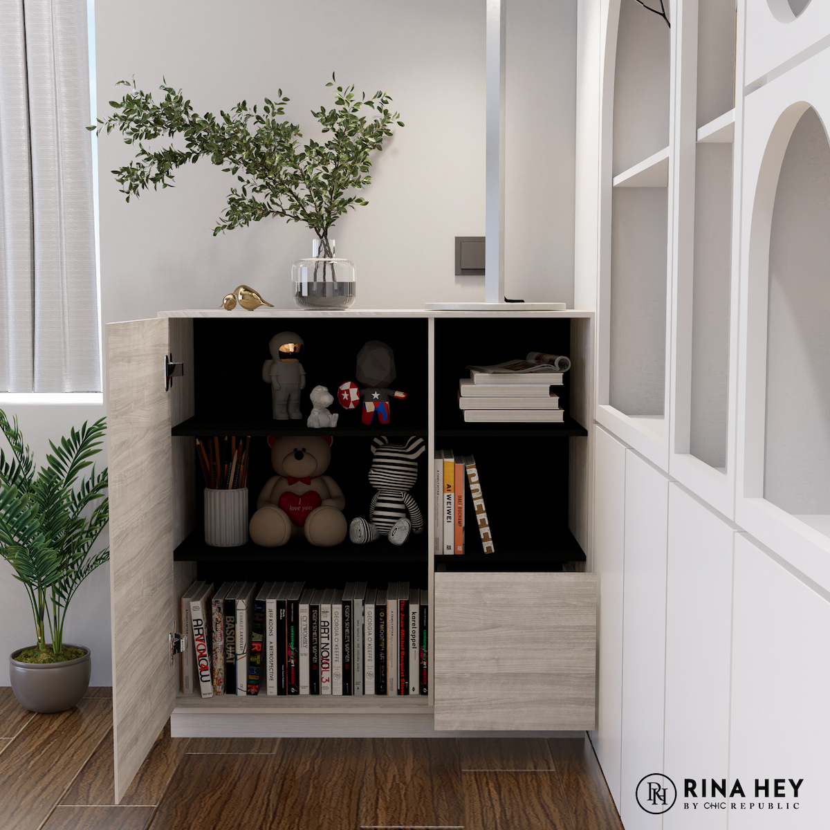 RINA HEY THE LINE/80 ตู้โชว์ ธรรมชาติ - บริษัท ชิค รีพับบลิค จำกัด ...