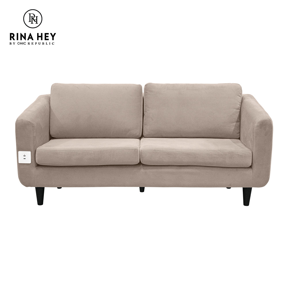 Rina Hey โซฟา 3 ที่นั่ง ที่นั่งพร้อมที่ชาร์จUSB รุ่น RAF-PLUS/3 190 cm ...