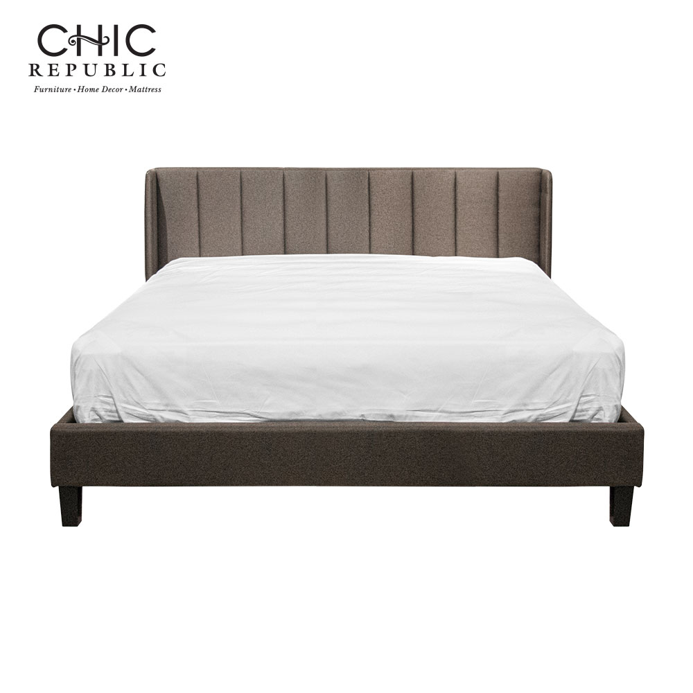 Chic Republic เตียงนอน ขนาด 6 ฟุต รุ่น MELLOWA WING180 น้ำตาลเข้ม - บริษัท ชิค รีพับบลิค จำกัด ...