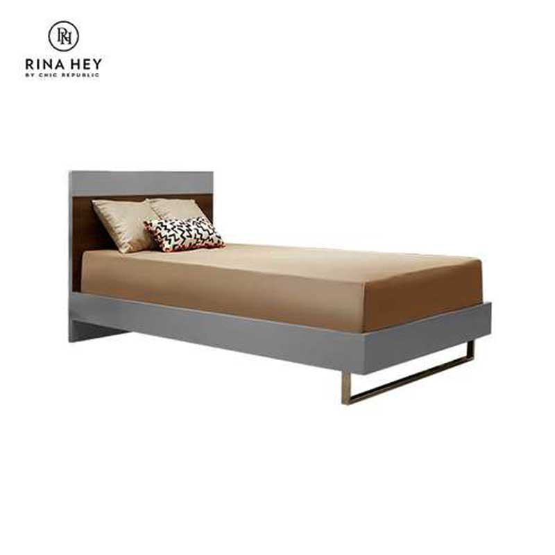 RINA HEY เตียง 3.5 ฟุต รุ่น COOPER105 วอลนัท/เทา 3.5 ฟุต - บริษัท ชิค ...