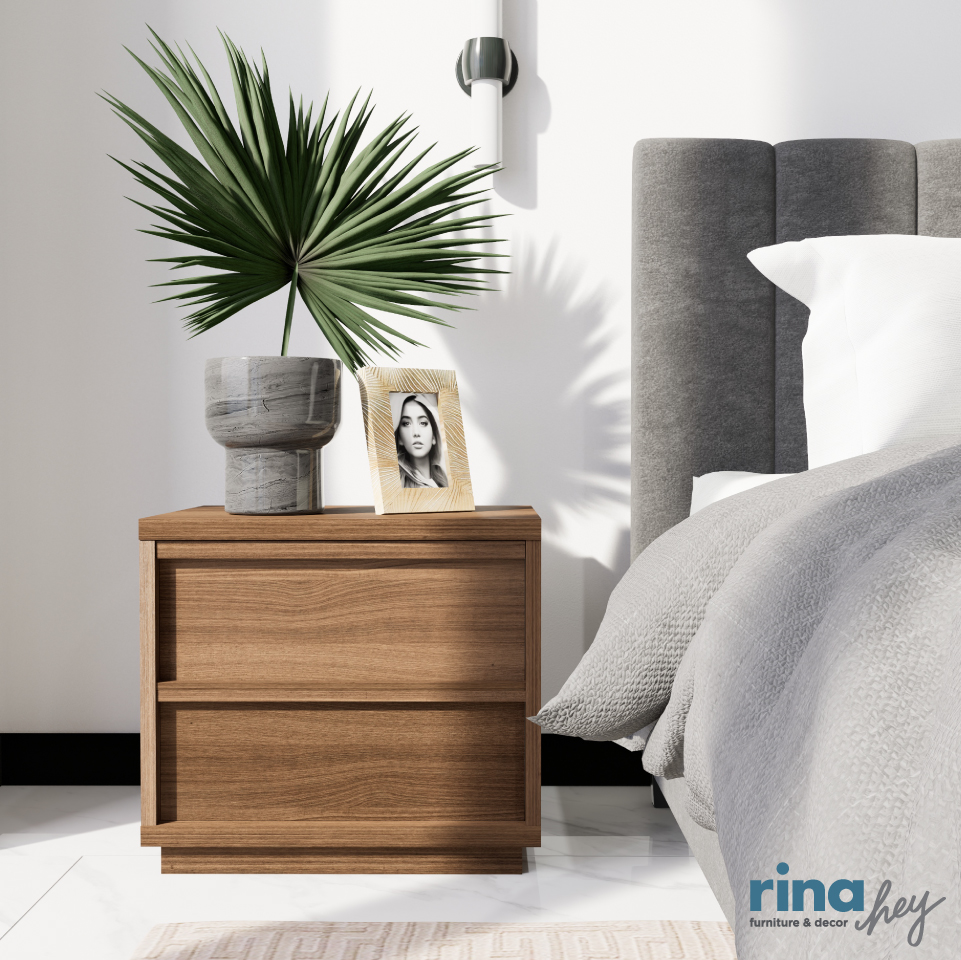 RINA HEY ตู้ข้างเตียง รุ่นZEEN วอลนัทเข้ม - บริษัท ชิค รีพับบลิค จำกัด ...