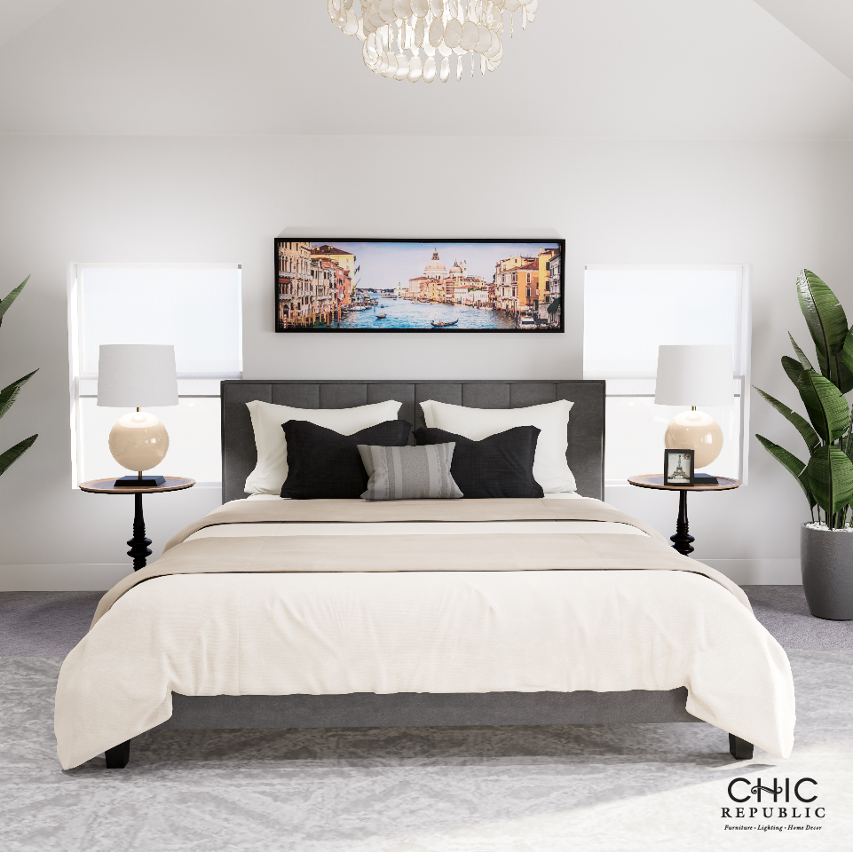 Chic Republic เตียง 6 ฟุต รุ่น CABLET/180 - สี เบจ - บริษัท ชิค รีพับบลิค จำกัด (มหาชน) - ThaiPick