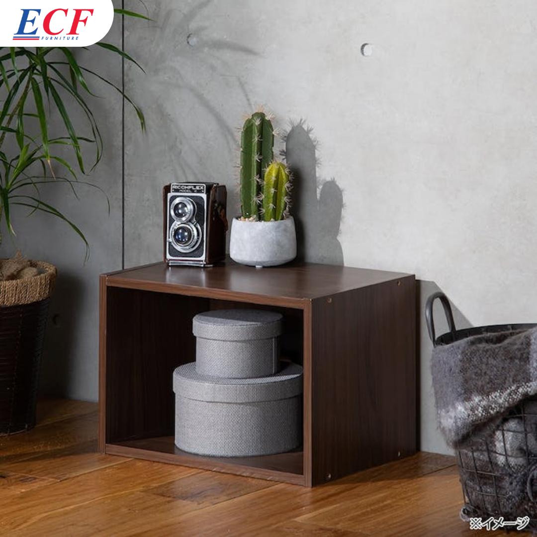ECF Furniture ชั้นวางของ 1 ช่อง ชั้นวางหนังสือ รุ่น S37,S38,S38 วางซ้อนปรับแต่งตามไลฟ์ไสตล์ ...