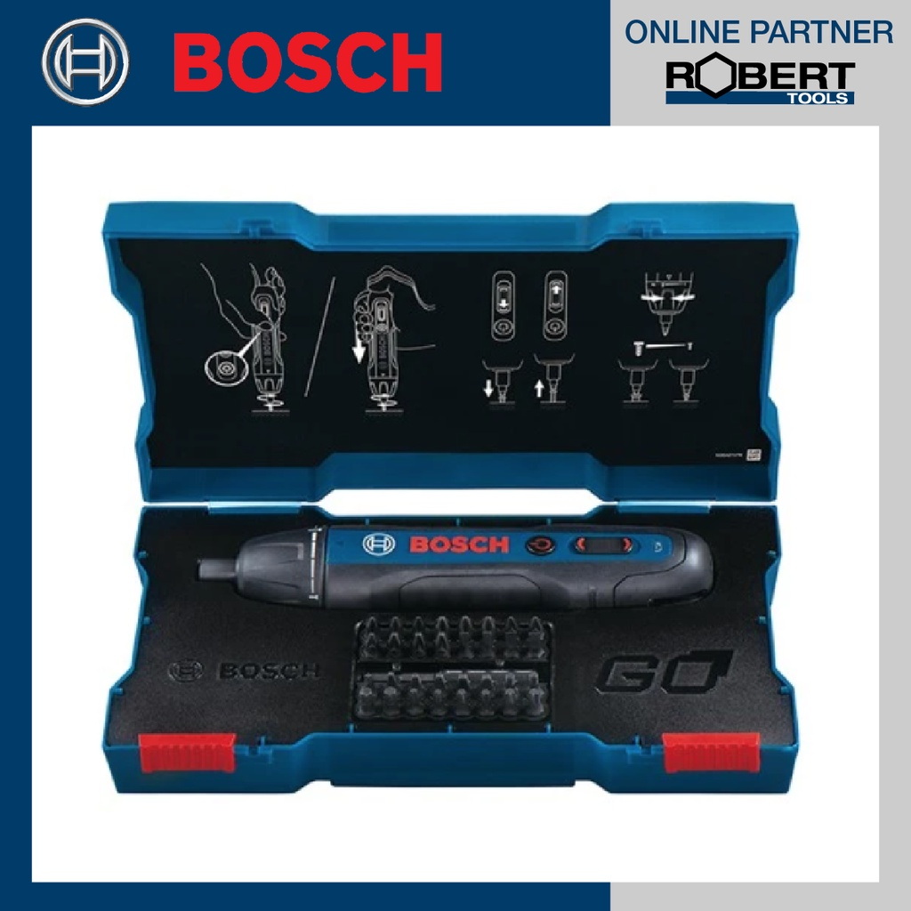 Bosch ไขควงไร้สาย 2 ระบบ รุ่น Bosch GO 2 Kit แรงบิด 5 ระดับ+ชุดดอก 33 ชิ้น - บริษัท พีจีเอส เอ็น ...