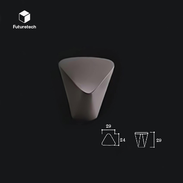 Futuretech มือจับ,ปุ่มจับ ซิงค์ เมทัลลิค | 1H003099 เมทัลลิค ปุ่มจับ24mm. - ThaiPick