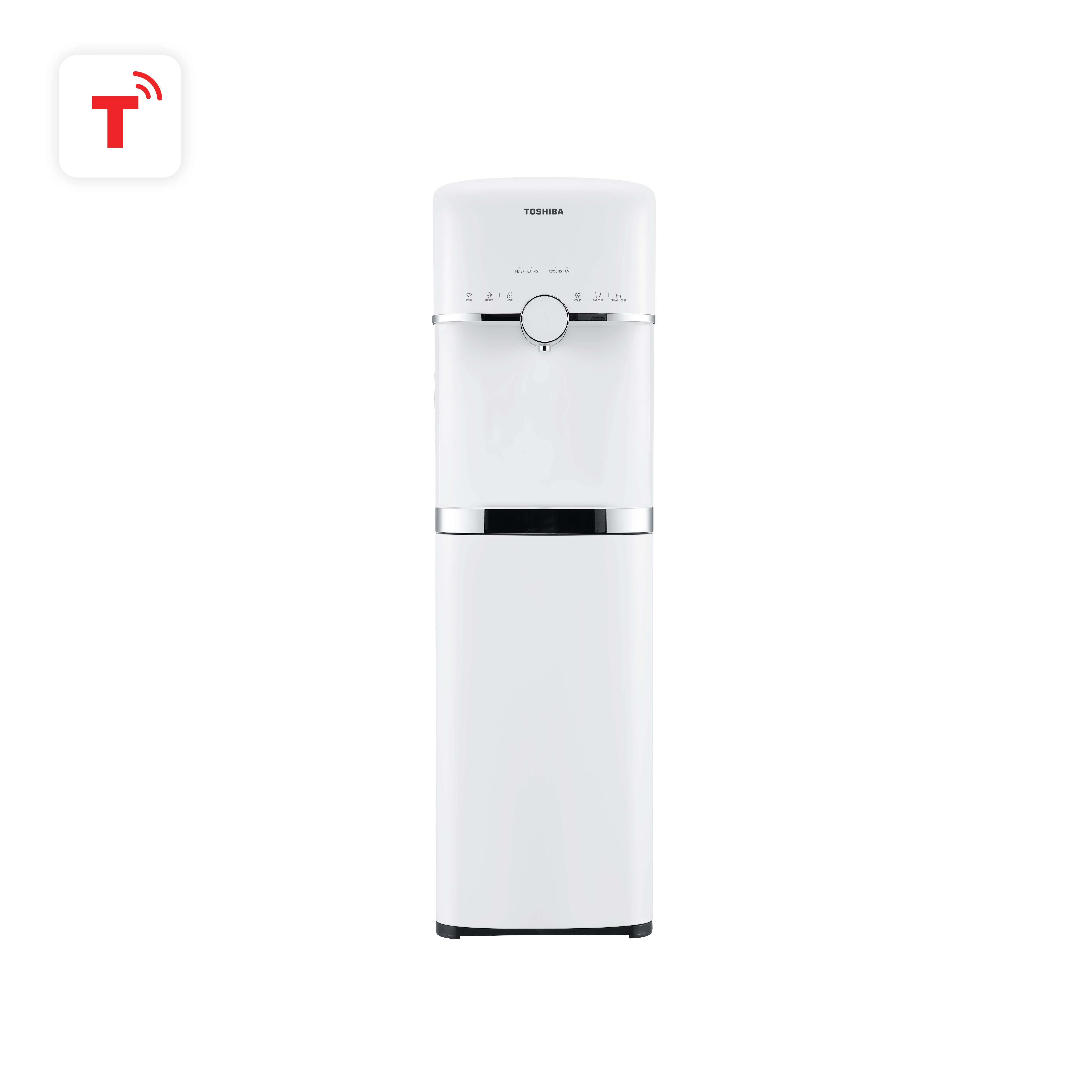 TOSHIBA เครื่องกรองนำ้ระบบน้ำร้อน-เย็น TWP-W1743STH(W) ประเภทตั้งพื้น ...